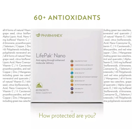 Lifepak® Nano Anti-aging Multivitamin Supplements – Vuvatech